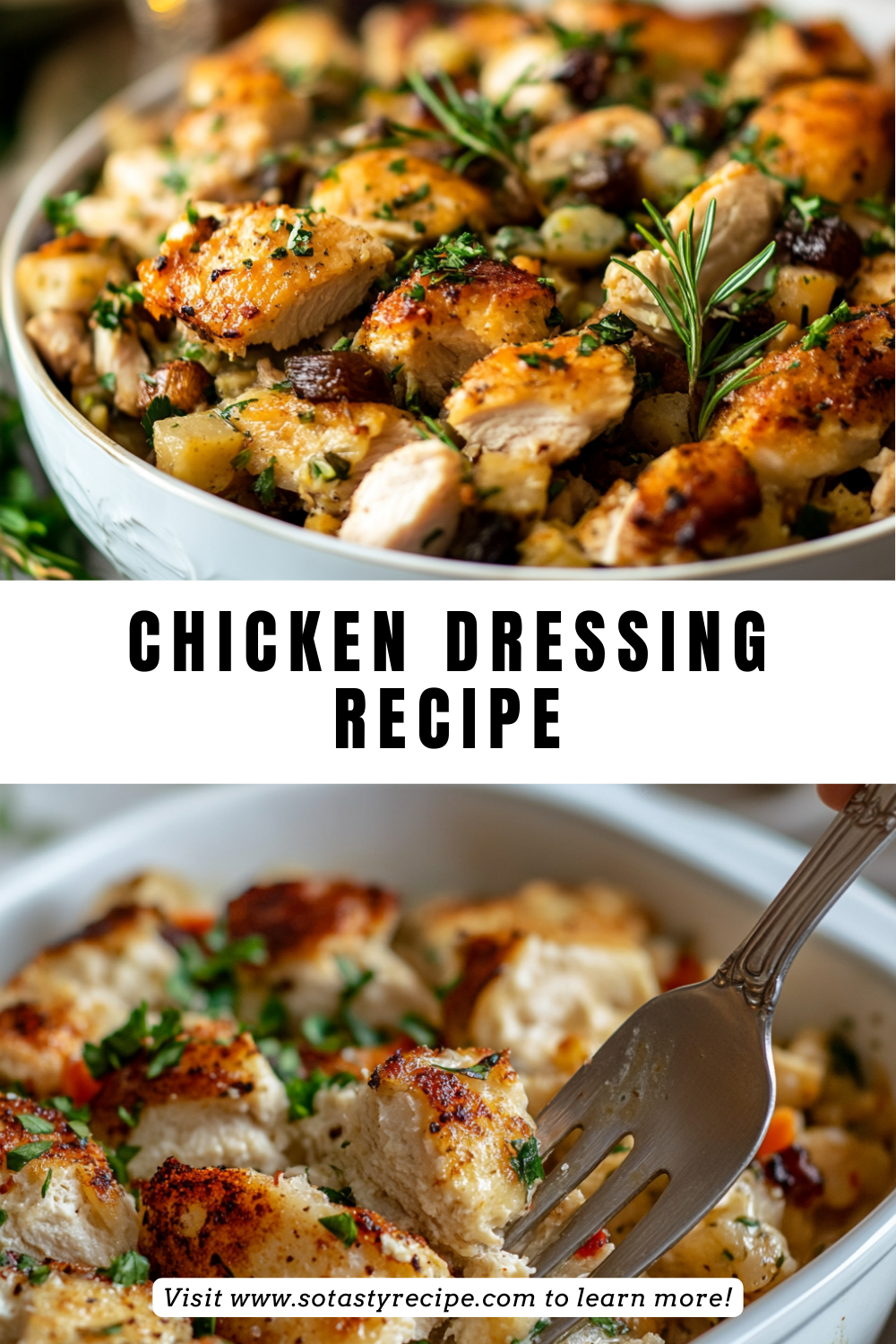 Chicken Dressing Recipe – Infloin Recipes