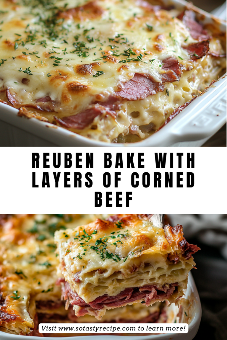 Reuben Bake with Layers of Corned Beef – Infloin Recipes