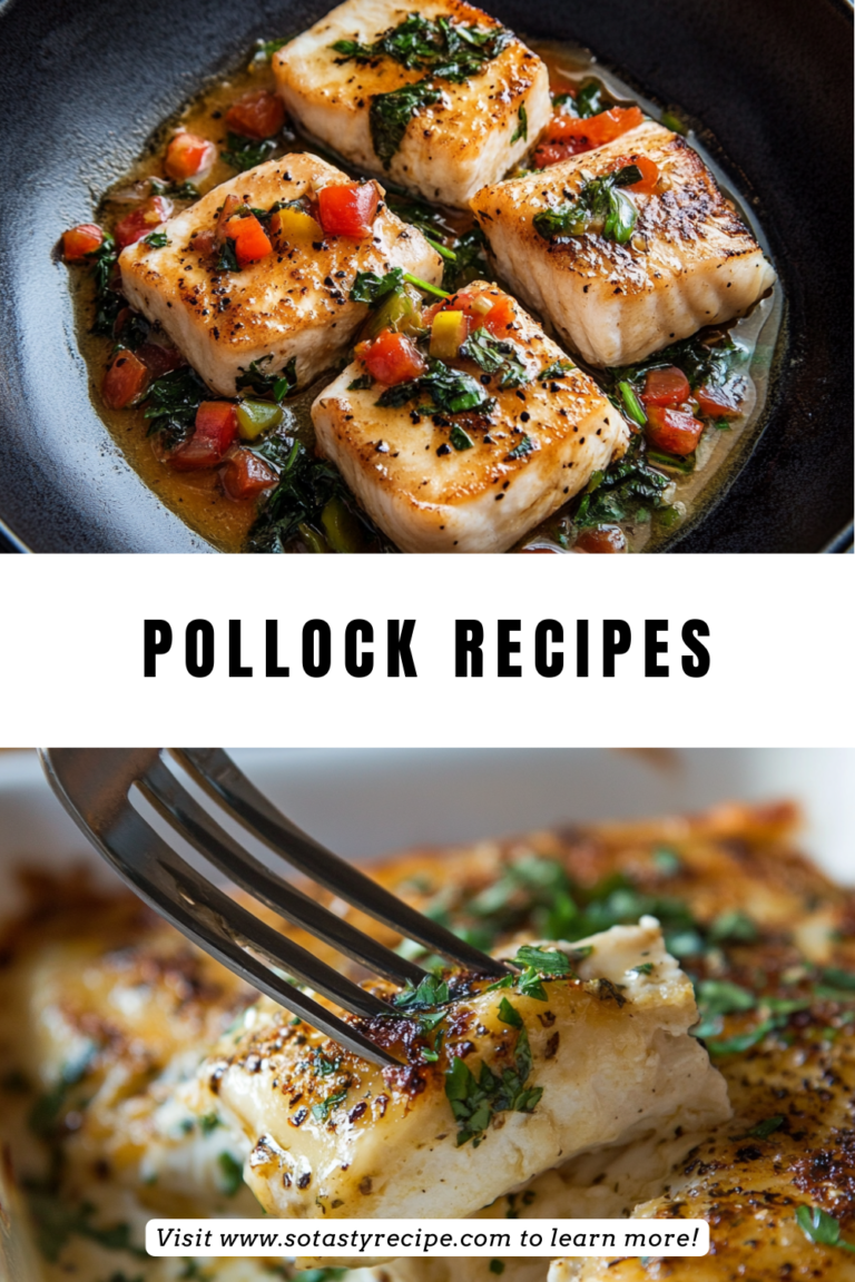 Pollock Recipes: Delicious and Easy Ways to Enjoy This Versatile Fish ...