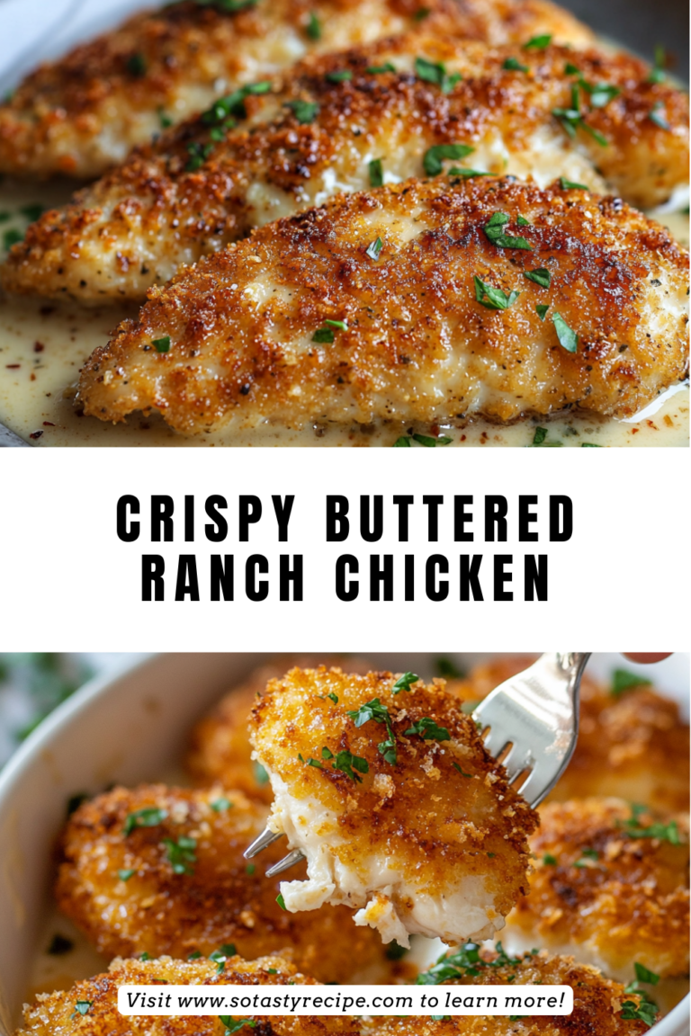 Crispy Buttered Ranch Chicken: A Flavorful Family Favorite – Infloin ...