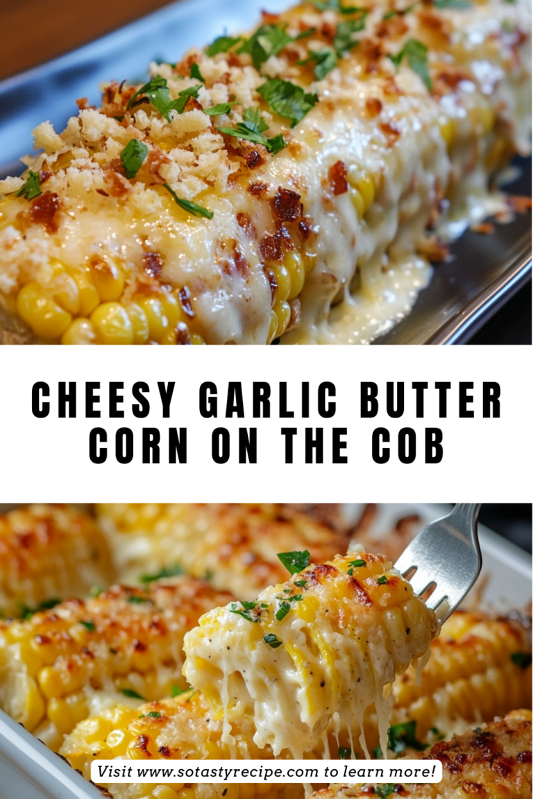 Cheesy Garlic Butter Corn on the Cob: A Flavorful Delight – Infloin Recipes