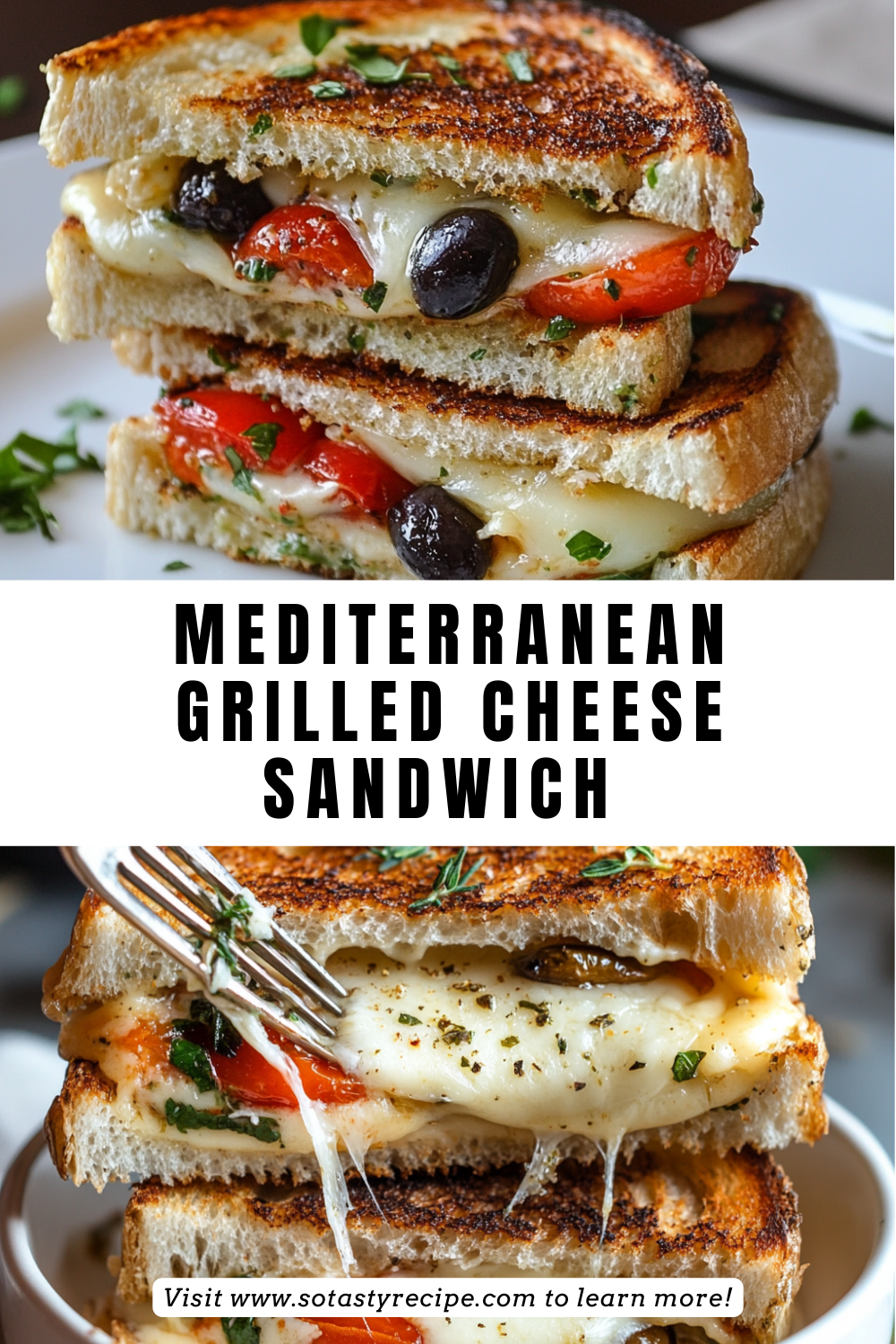 Mediterranean Grilled Cheese Sandwich: A Flavorful Twist on a Classic ...
