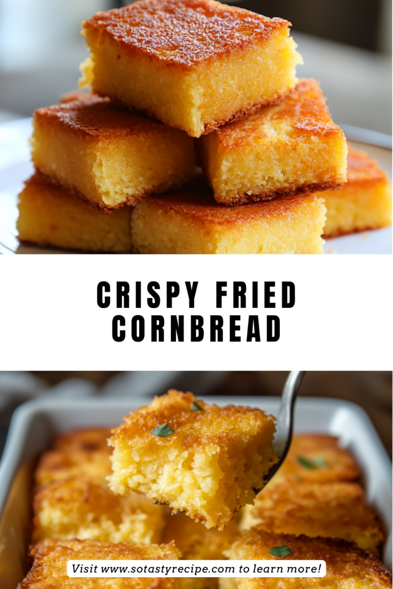 Crispy Fried Cornbread: A Southern Delight – Infloin Recipes