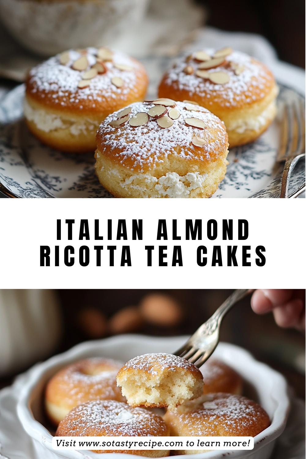 Italian Almond Ricotta Tea Cakes: A Delightful Treat for Every Occasion ...