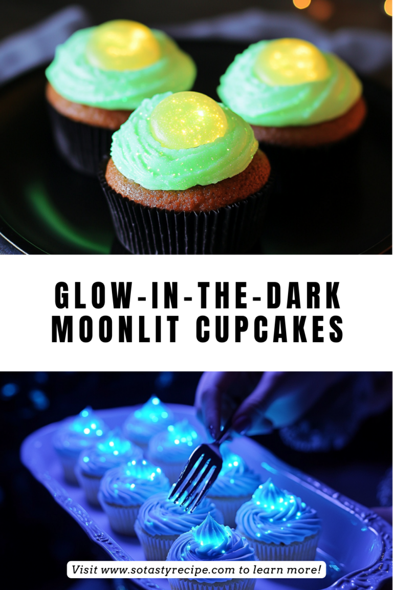 Glow-in-the-Dark Moonlit Cupcakes: A Magical Dessert for Every Occasion ...