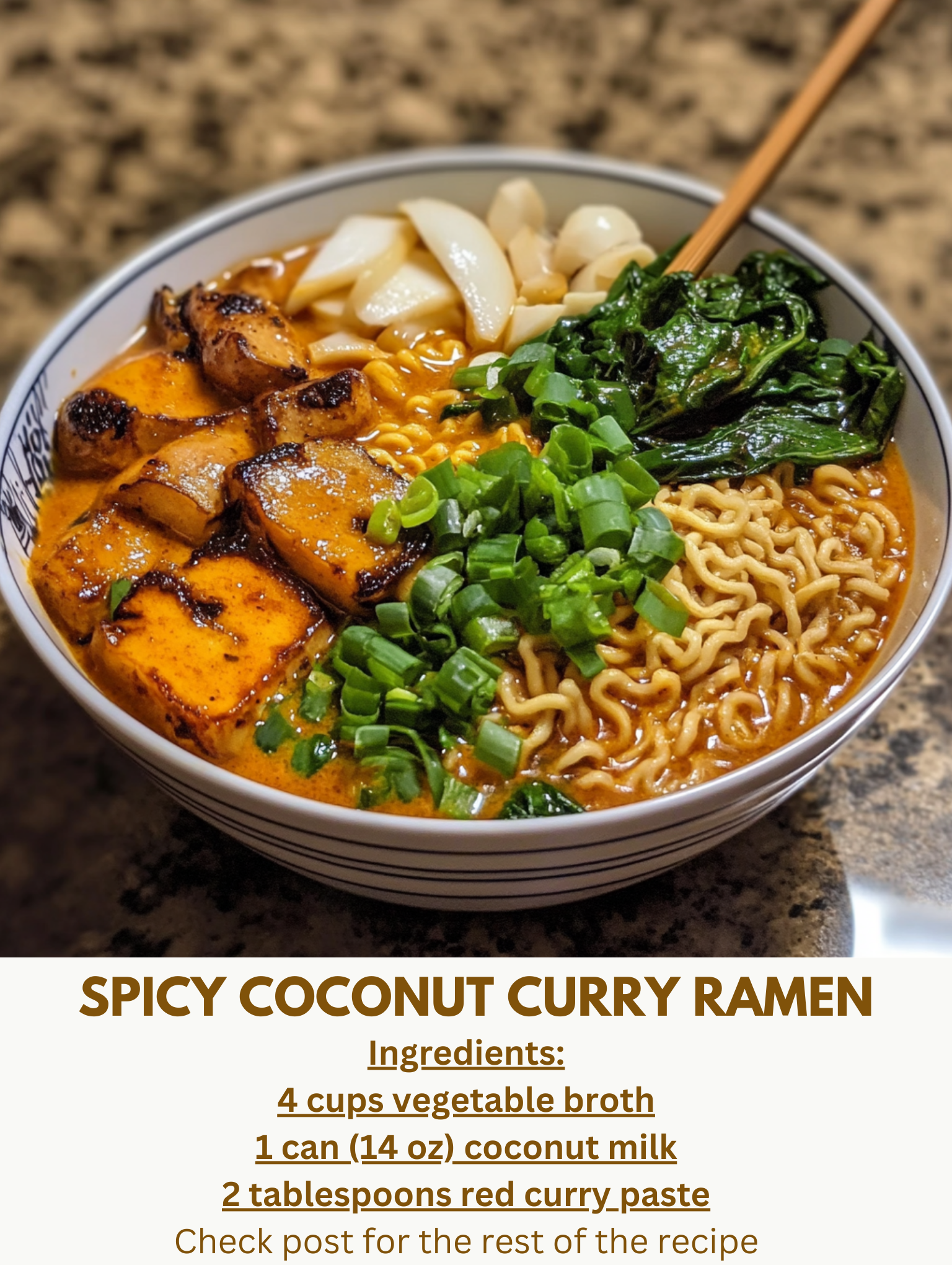 Spicy Coconut Curry Ramen: A Flavorful Fusion Recipe – Infloin Recipes