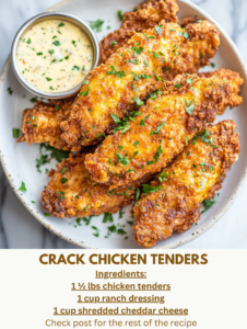 Crack Chicken Tenders: A Flavorful and Easy Recipe for Every Occasion ...