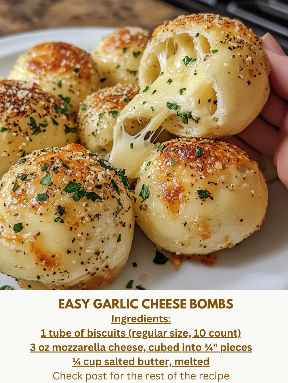 Easy Garlic Cheese Bombs: A Flavorful Snack for Any Occasion - Infloin ...