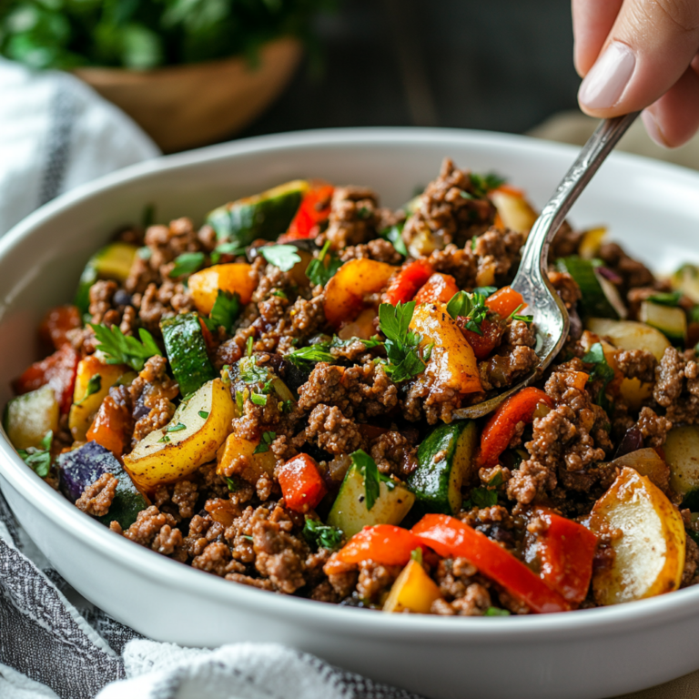 Mediterranean Ground Beef Stir Fry: A Flavorful and Healthy Dish ...