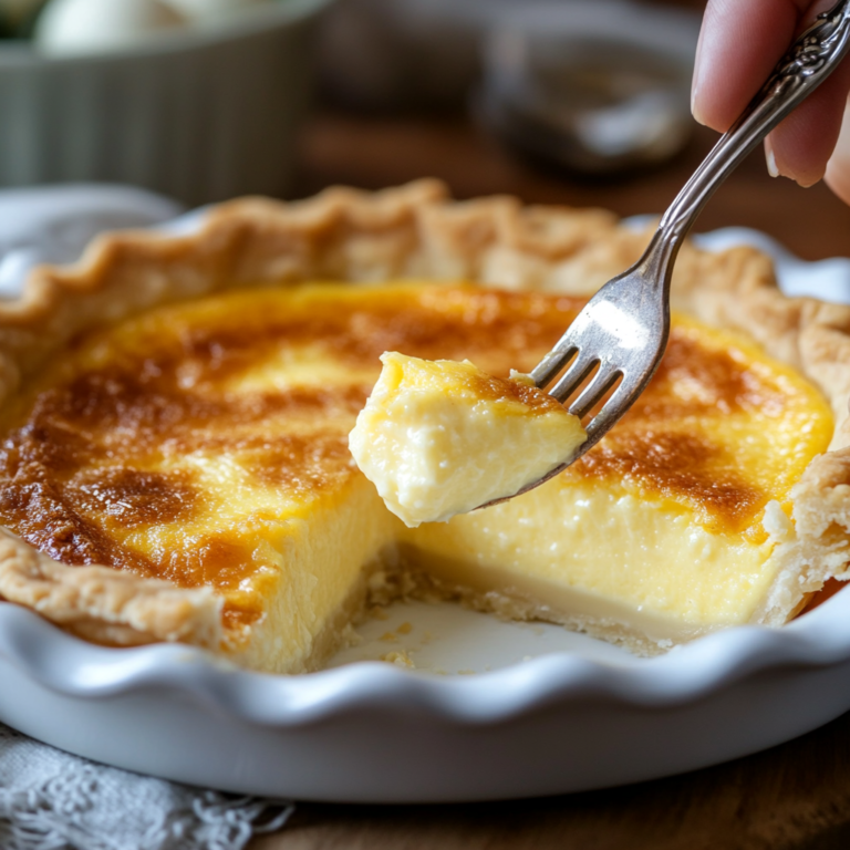 Old Fashioned Egg Custard Pie: A Classic Dessert Recipe – Infloin Recipes