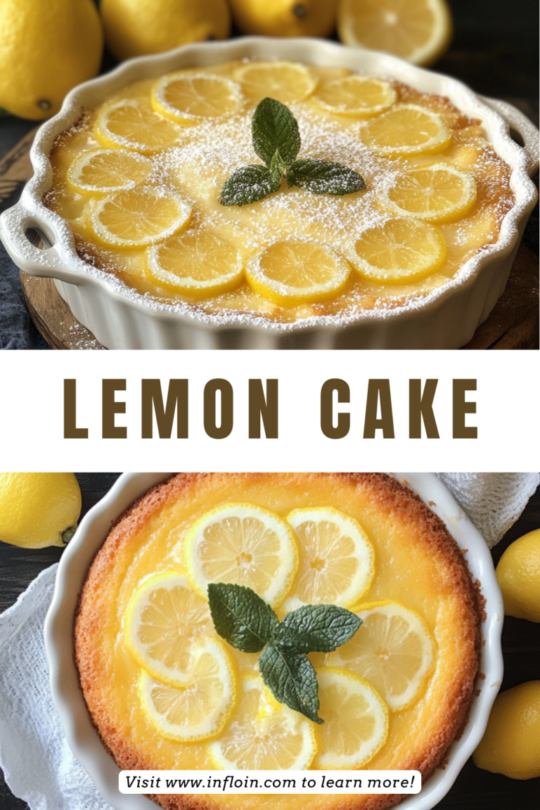 Lemon Cake Recipe – Easy & Moist Homemade Citrus Delight