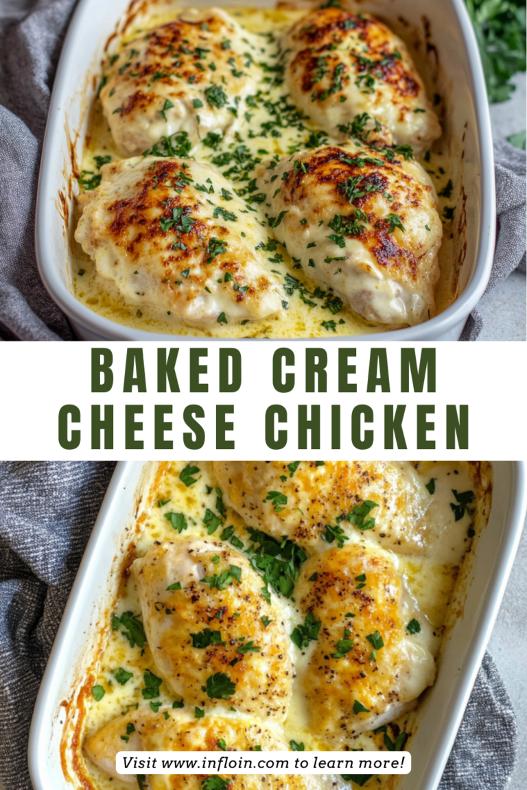 Baked Cream Cheese Chicken – Easy, Juicy & Creamy Recipe