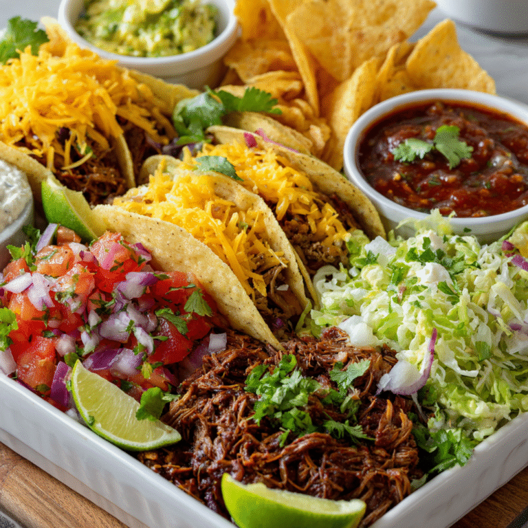 Super Bowl Taco Platter – Infloin Recipes
